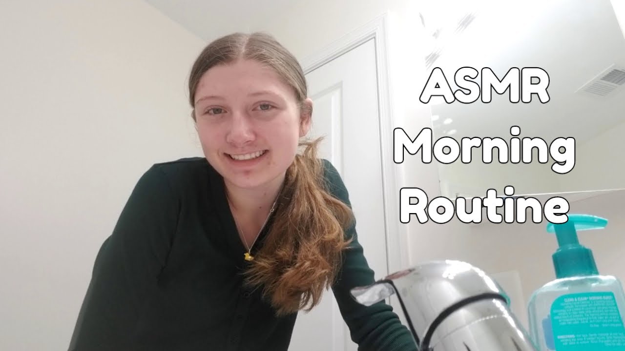 ASMR tingly morning routine - YouTube