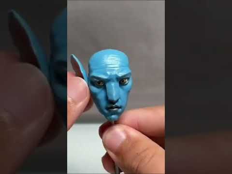 Polymer Clay Makes Delicate Avatar Sculptures - YouTube