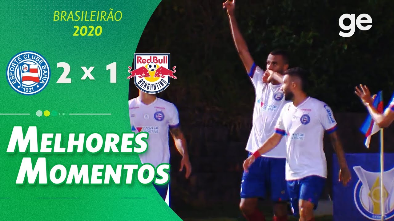 BAHIA 2 X 1 BRAGANTINO | MELHORES MOMENTOS | 3ª RODADA BRASILEIRÃO 2020 ...