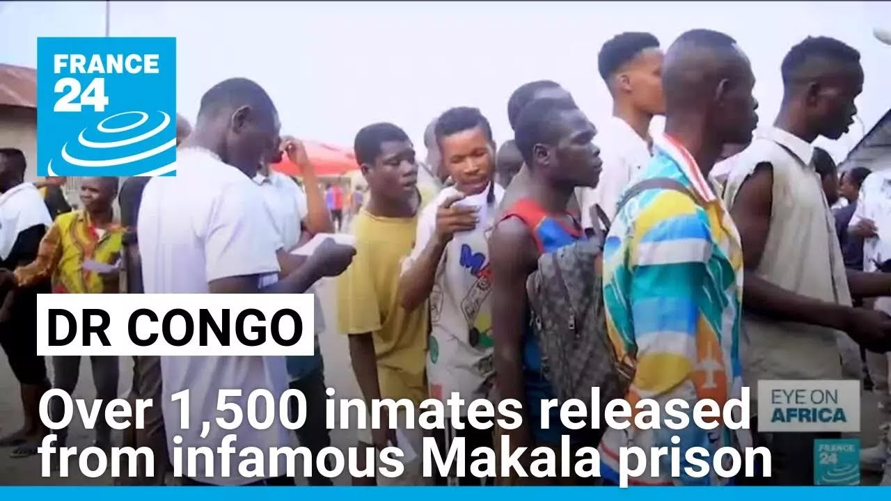 Over 1,500 inmates released from DR Congo's infamous Makala prison ...