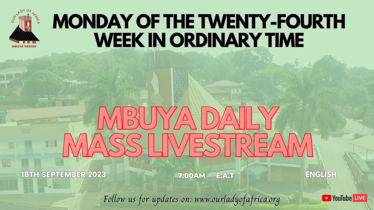 Catholic Daily TV Mass Online | Monday 18th September 2023 - YouTube