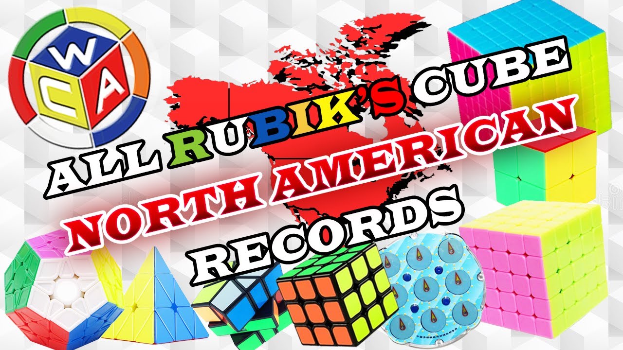 🔥ALL Rubik's Cube NORTH AMERICAN RECORDS Single 2020!🔥 | WCA RECORDS ...