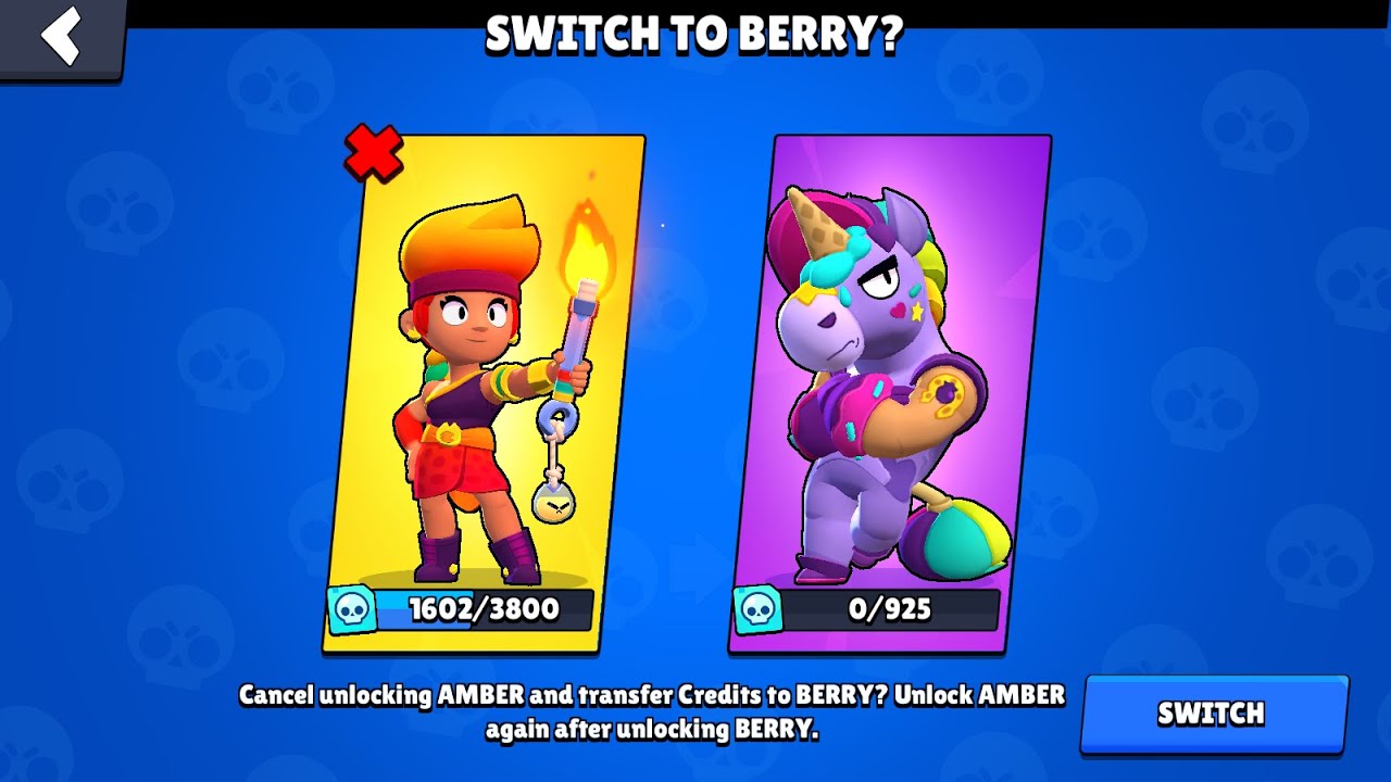 BERRY NEW BRAWLER!! 🔥 925 CREDITS!!😱 LEGENDARY REWARDS !! BRAWL STARS ...