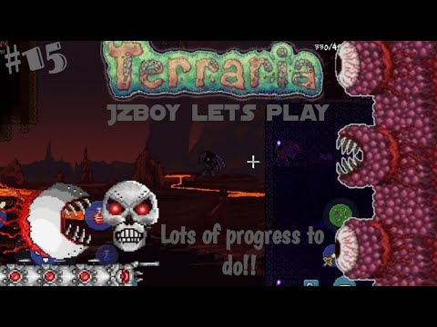 Terraria JzBoy lets play Episode 15 | Lots of progress to do!! - YouTube