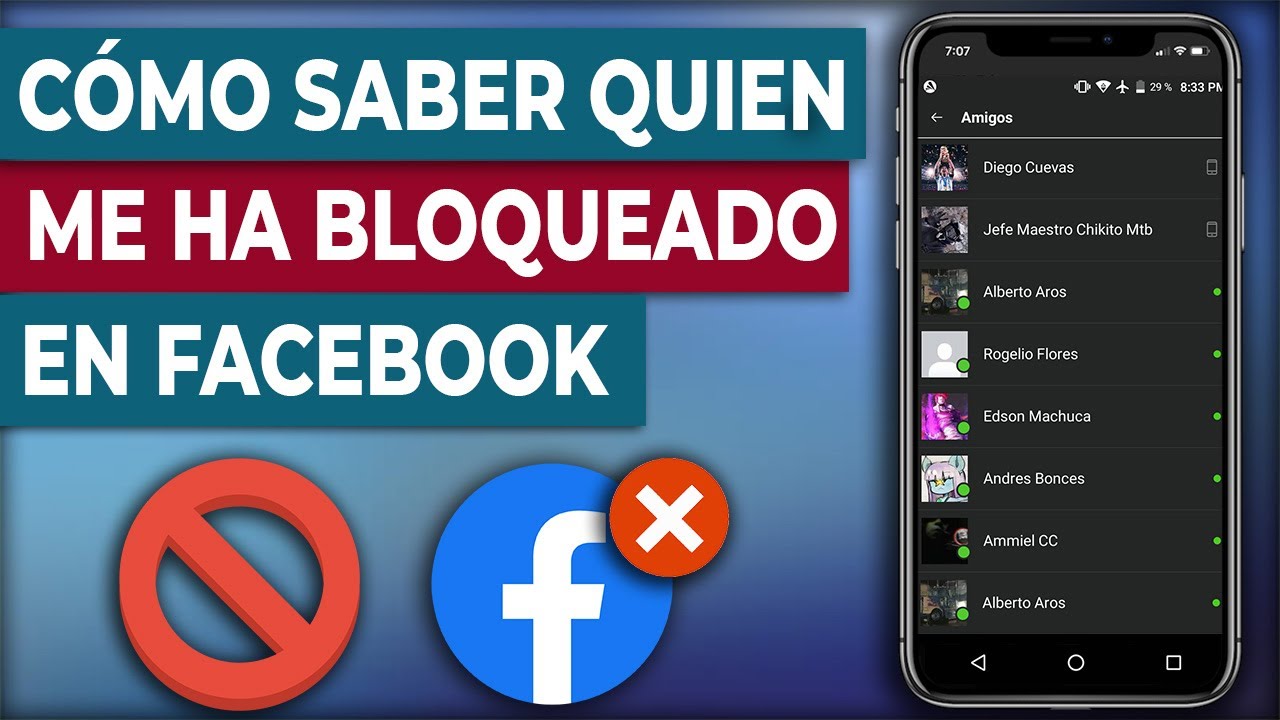 📵 Cómo Saber Quién me ha ELIMINADO o BLOQUEADO en FACEBOOK 2023 ¿Quién ...
