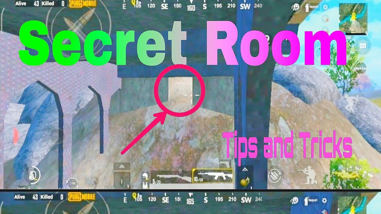 Secret room in Pubg mobile||Erangle map Tips and Tricks||Rozok bridge ...