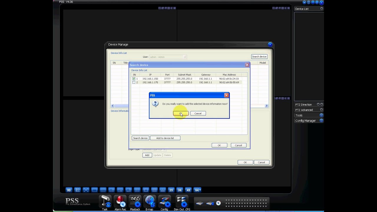 How to Setup PSS to View an Xvision NVR on your PC - YouTube