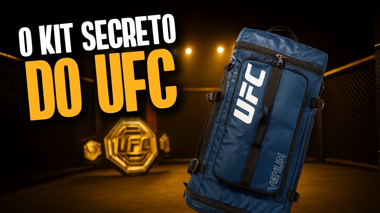 Kit UFC revelado! Tudo que as equipes recebem no evento - YouTube