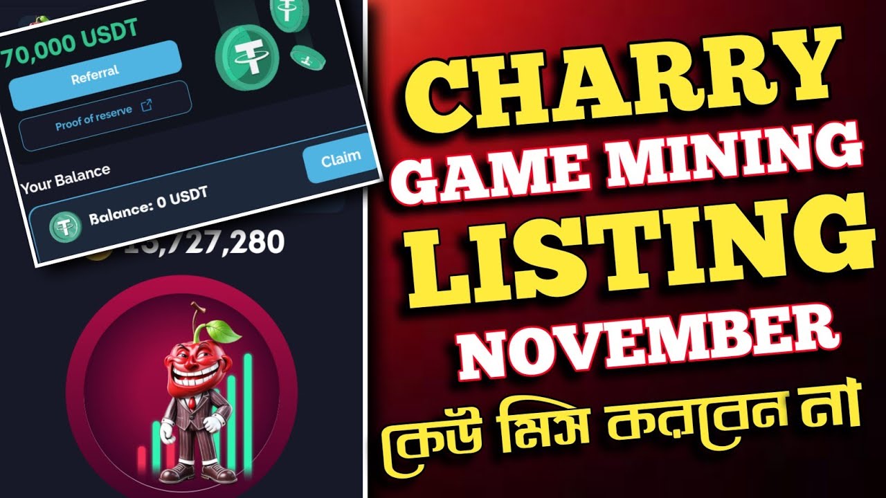 Cherry Game Listing Update | Cherry Listing November | Cherry Mining ...