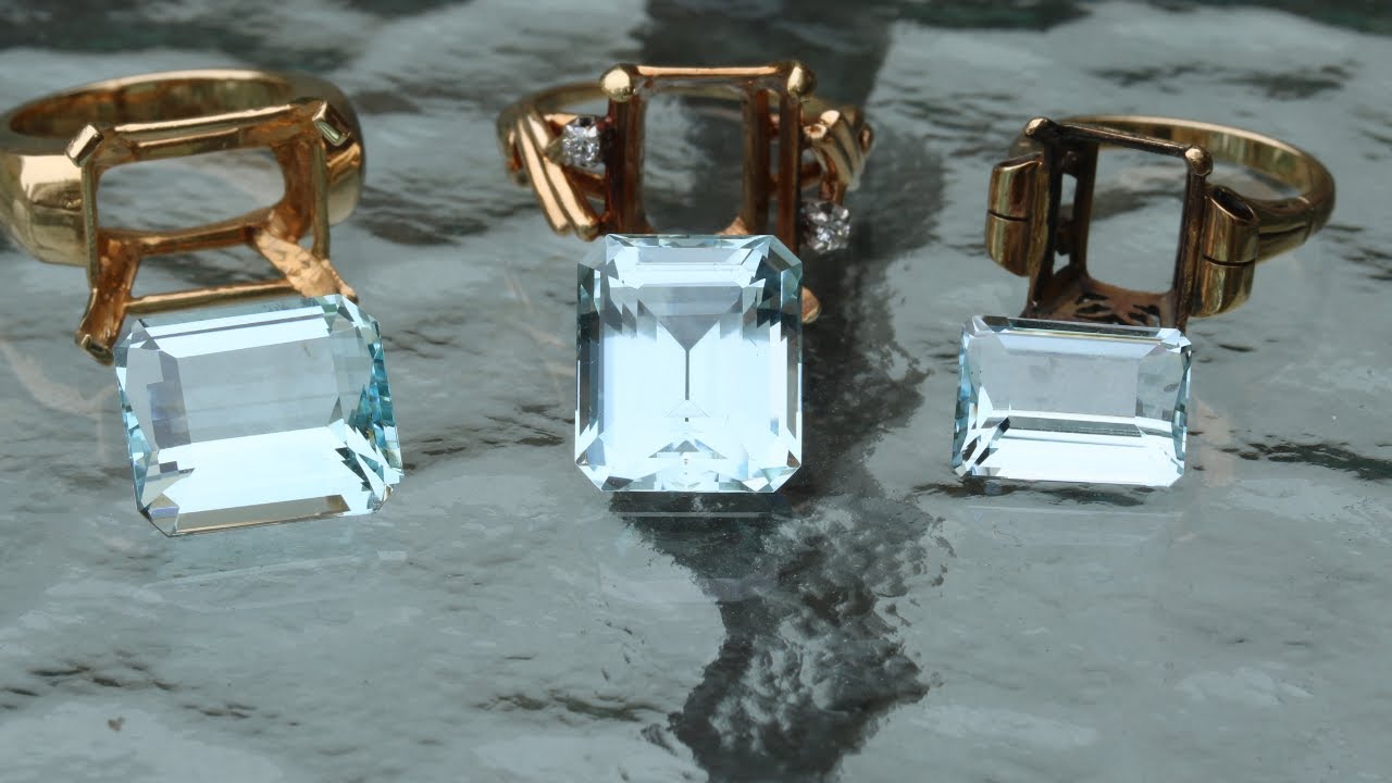 Gemstones Brought Back to Life (Recutting Gems Step 1 ) - YouTube