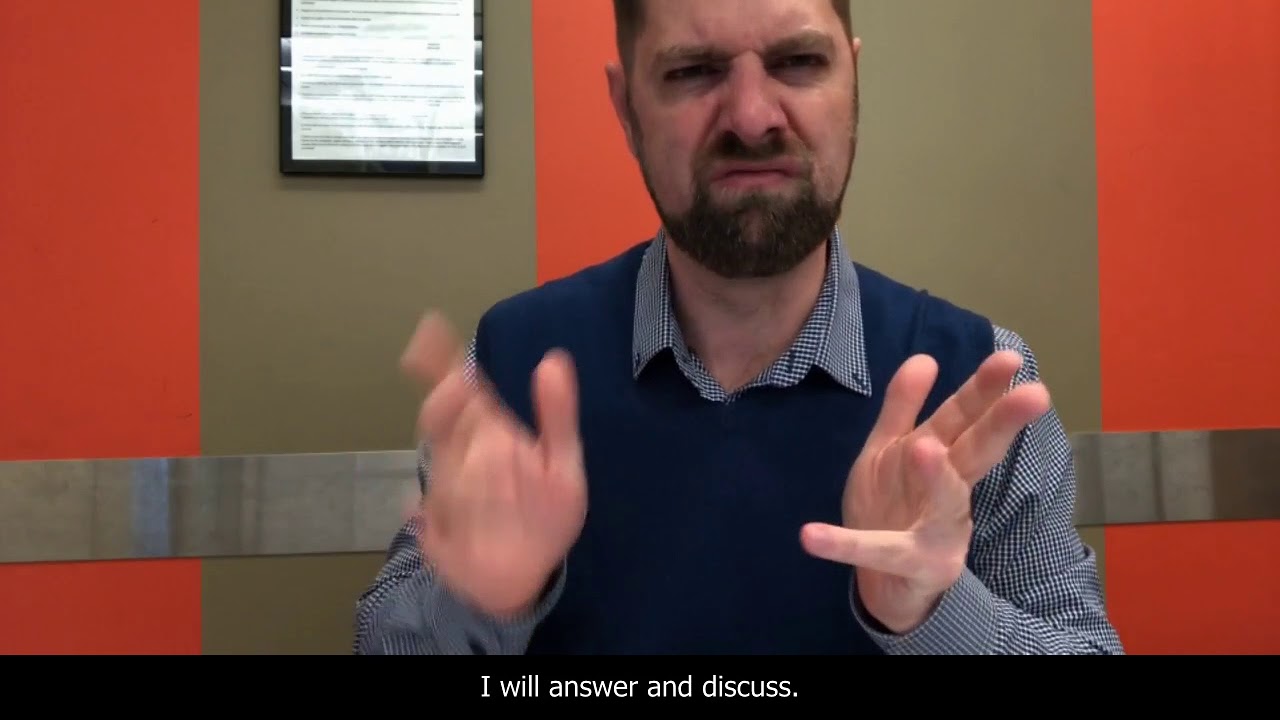 ASL Talk Show with Melt Patterson - YouTube