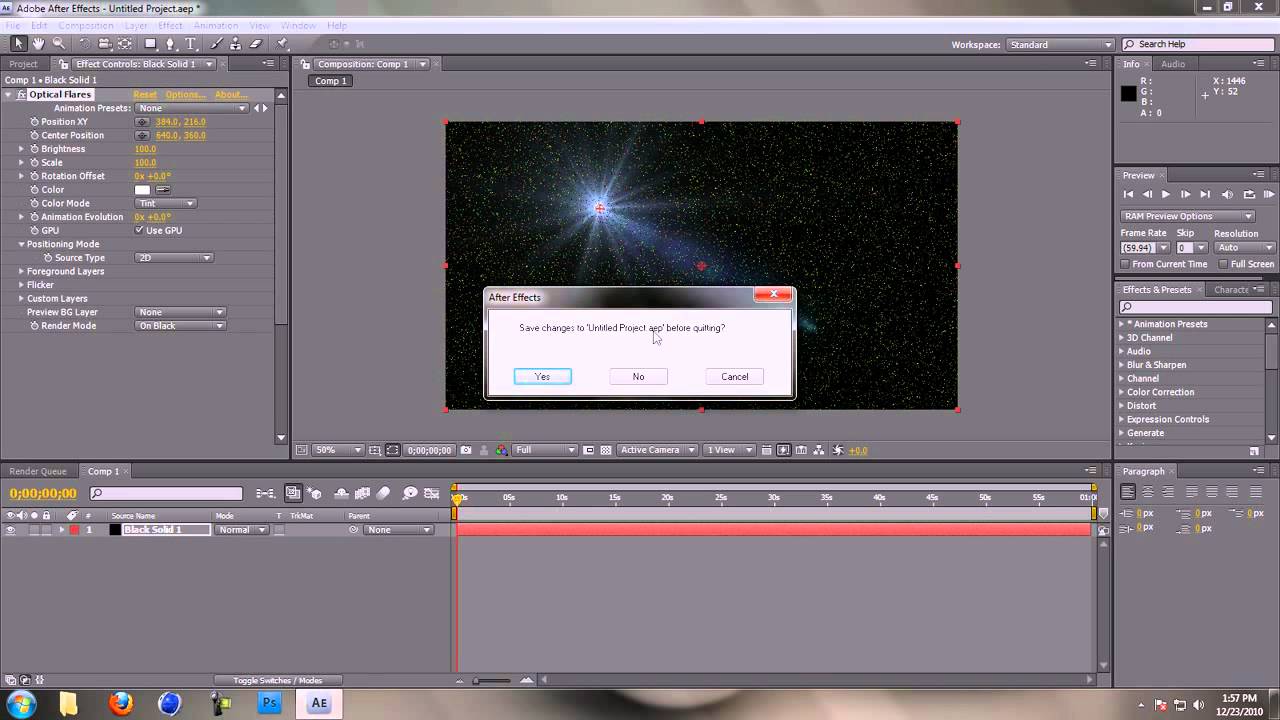 How to get Video Copilot_s Optical Flares Plug-In for FREE (AE CS4 ...