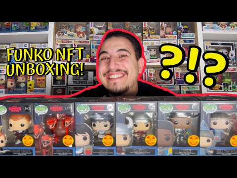 Unboxing Funko NFT Stranger Things Series 1 Physical Redemption Pop Set ...