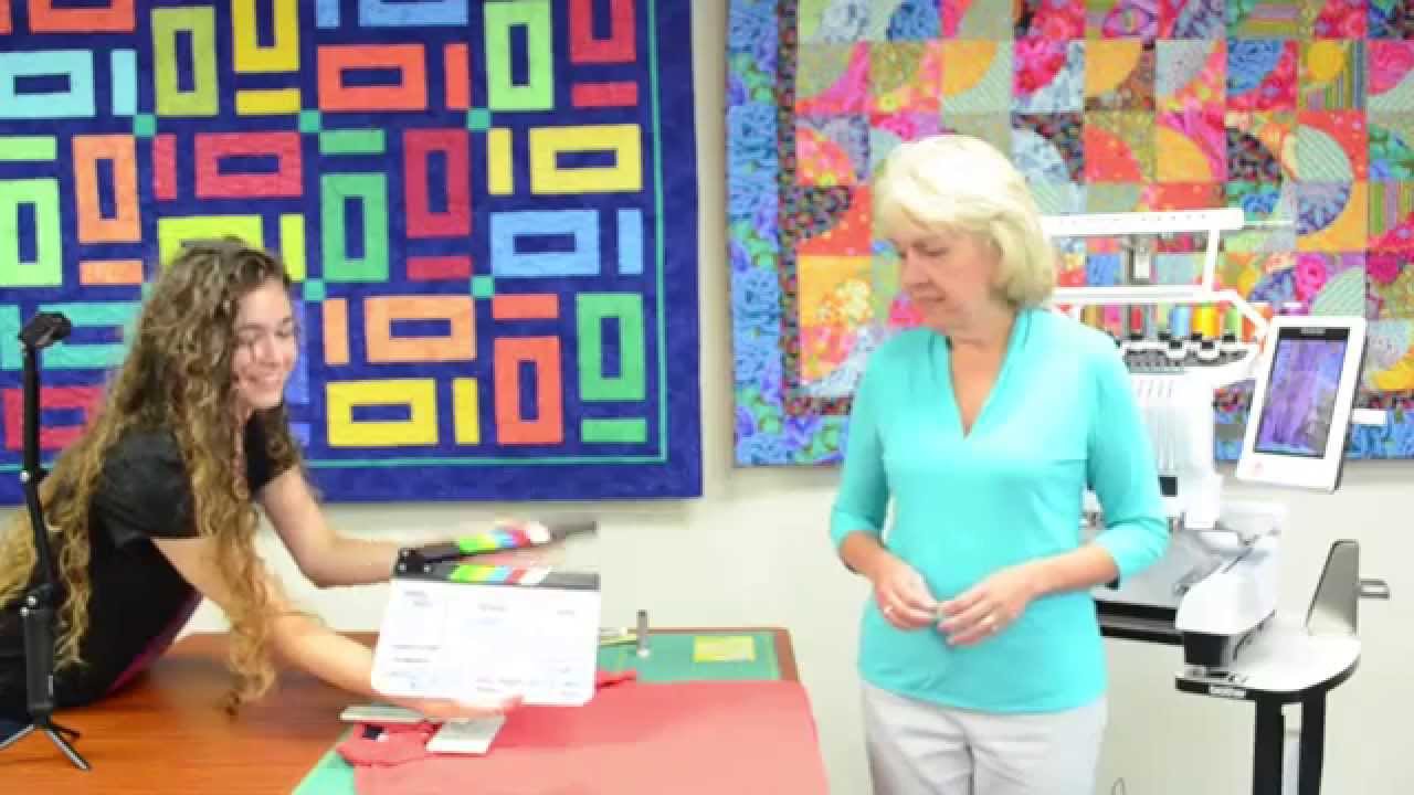 Perfect Placement Embroidery On The Brother PR1000e Embroidery Machine ...