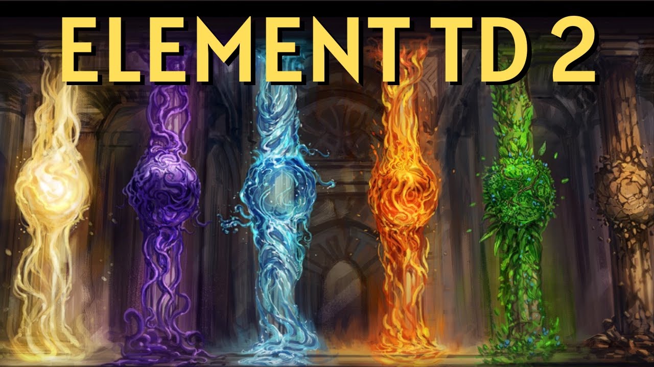 ELEMENT TD 2 Full Dark Tower Game Play - YouTube