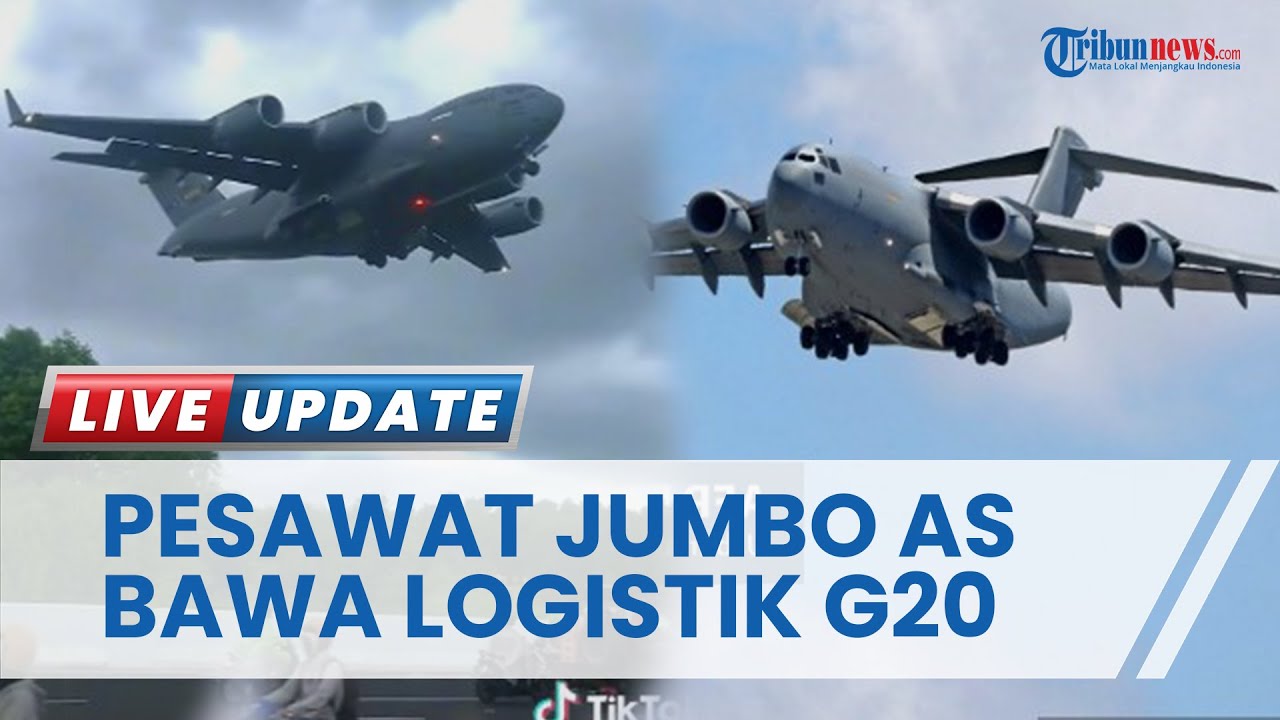 Penampakan Pesawat Jumbo US Air Force yang Sempat Mendarat di Bali ...