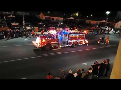 2019 Christmas in the Park Parade, Brazil, Indiana. - YouTube
