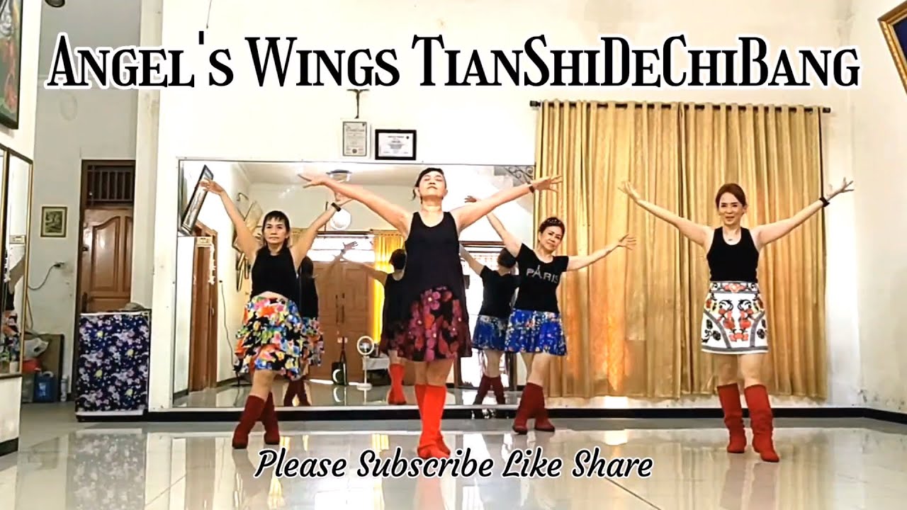 ANGEL WINGS (Tian Shi De Chi Bang) LINE DANCE - Intermediate Level ...