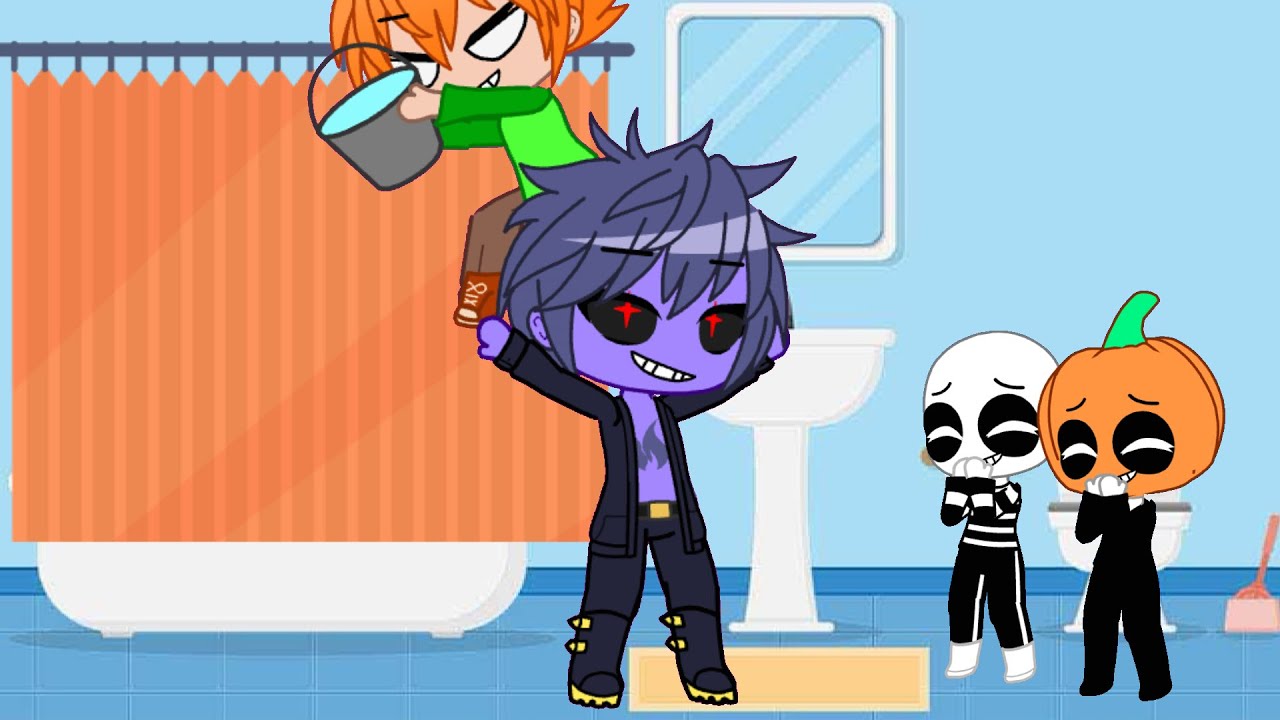 Shower Prank On Boyfriend (The FNF Cast Pranks Boyfriend By Dump Ice ...