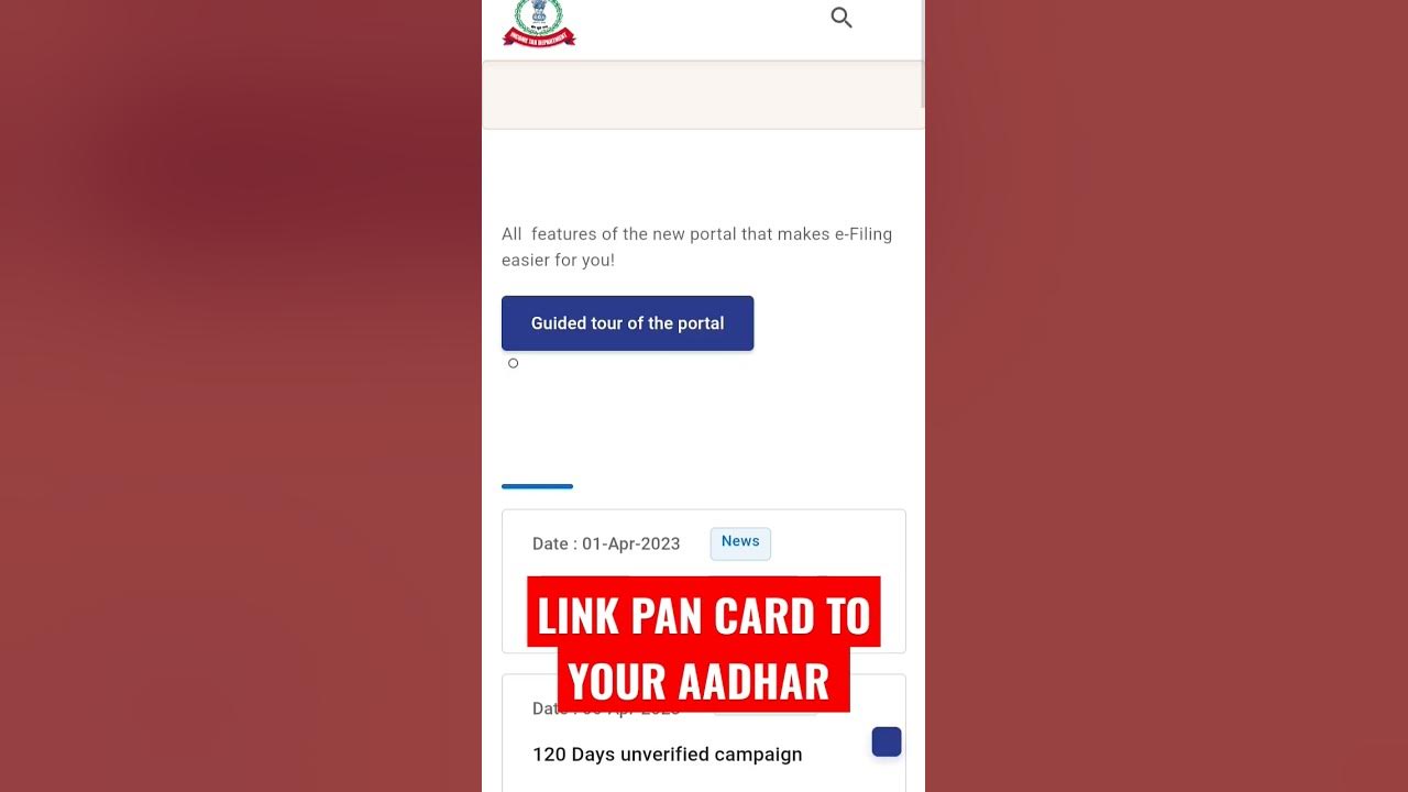 Is Your Pan Card Already Linked With Aadhar Card Check Here