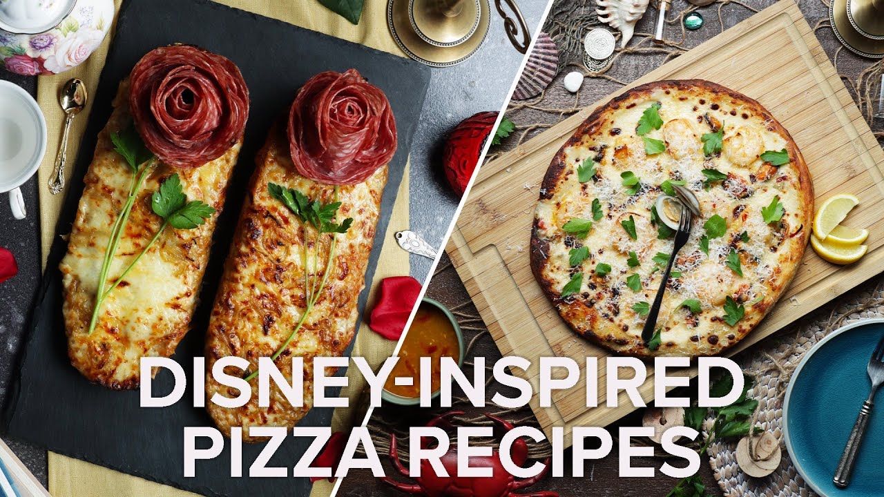 Disney-Inspired Pizza Recipes - YouTube