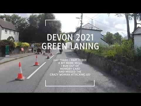 Devon Green Laning - Day Three - Part Three (Dirt Bike Trail Riding UK, Devon)