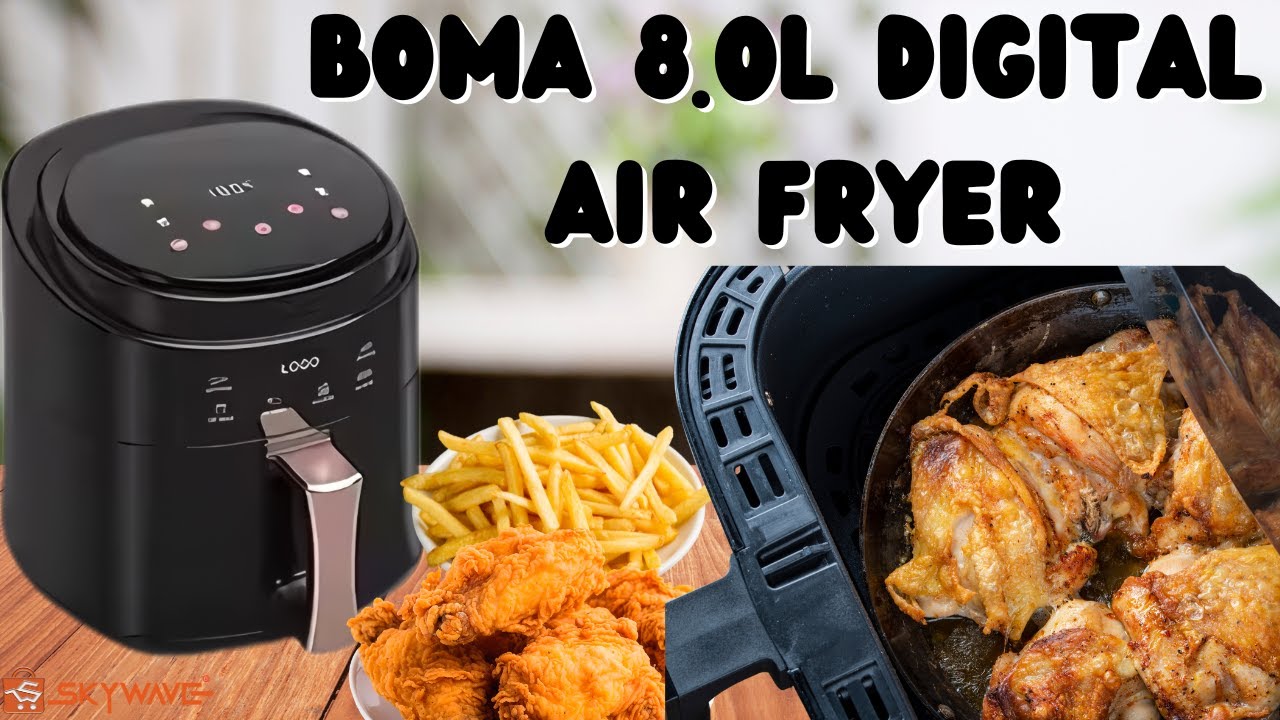 Boma Airfryer BM-689 Unboxing and Features Overview - YouTube