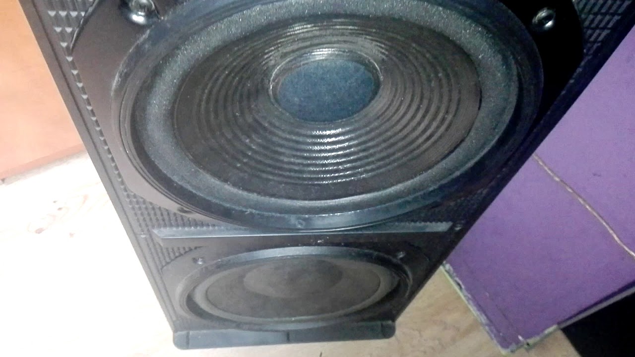 Test kolumn briklin 250 w + subwoofery - YouTube