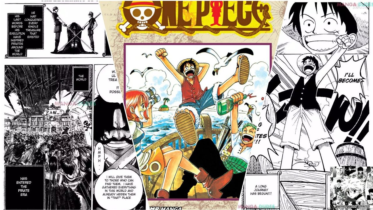 One Piece: ワンピース "Volume 1, Chapter 1" (FULL READ ALONG & REVIEW) - YouTube