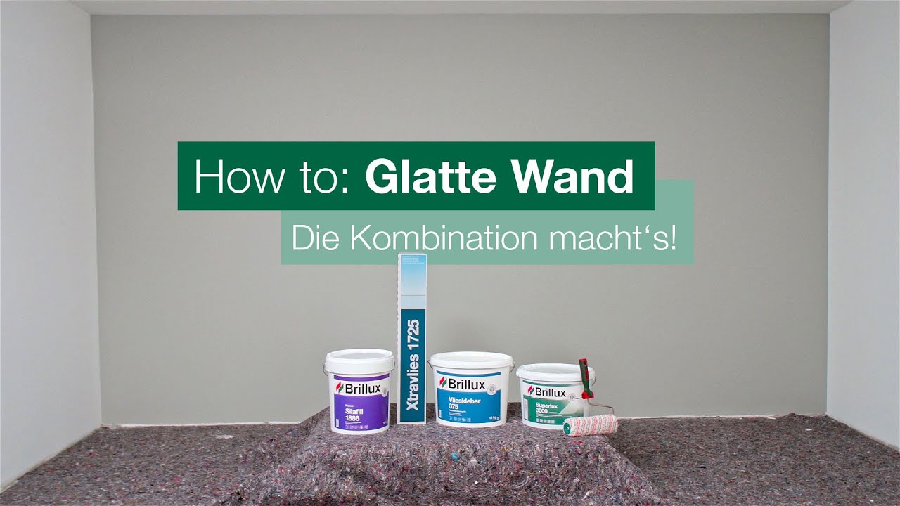 Nicht nur Spachteln ist wichtig! - Einfach glatte Wände in der ...