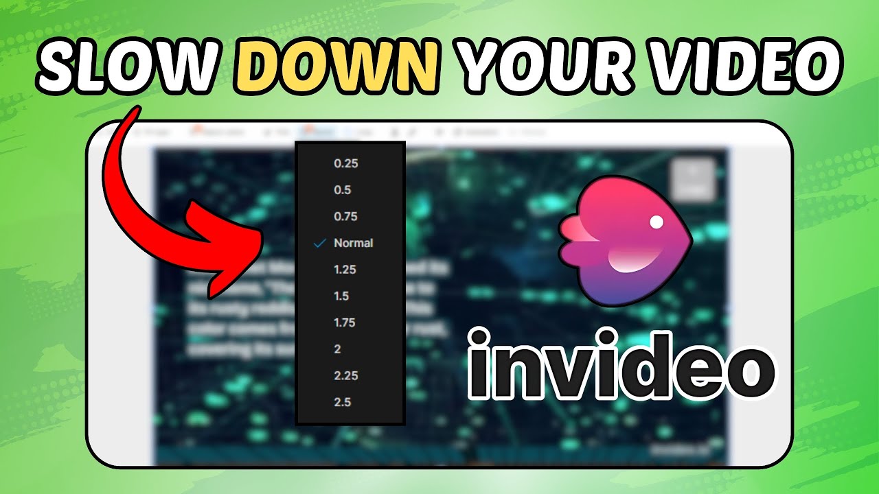 How To Slow Down Video In Invideo (Quick Guide) - YouTube