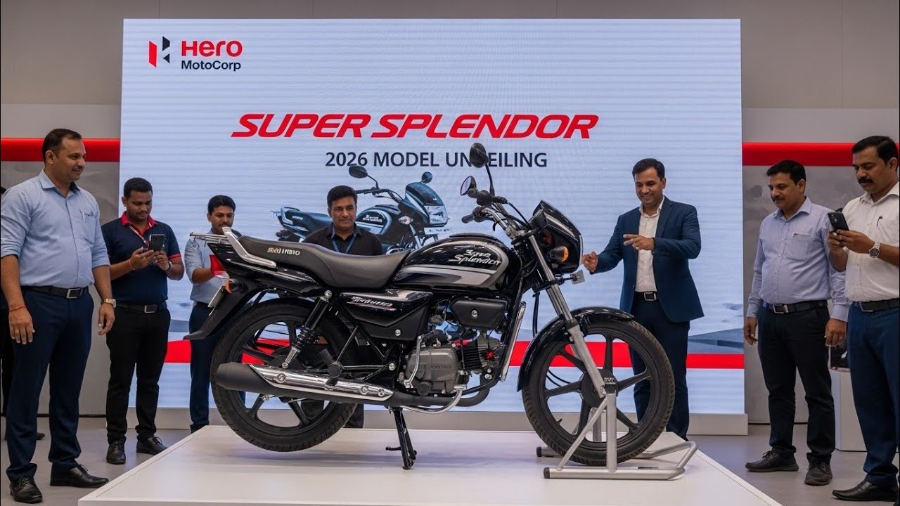 New 2026 Hero Super Splendor BS6 Launched 😱 Mileage, Price & Features ...