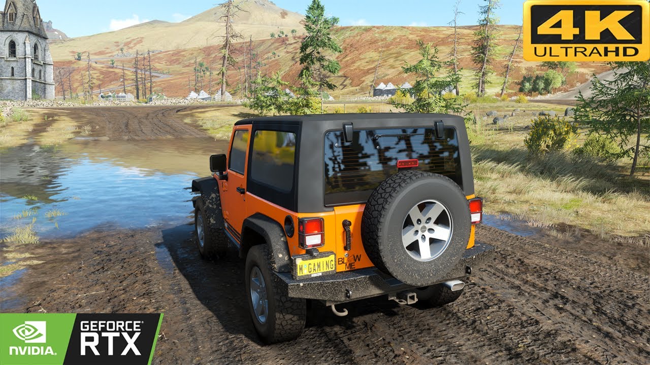 Jeep Wrangler | Forza Horizon 4 | Logitech g29 gameplay #4k - YouTube