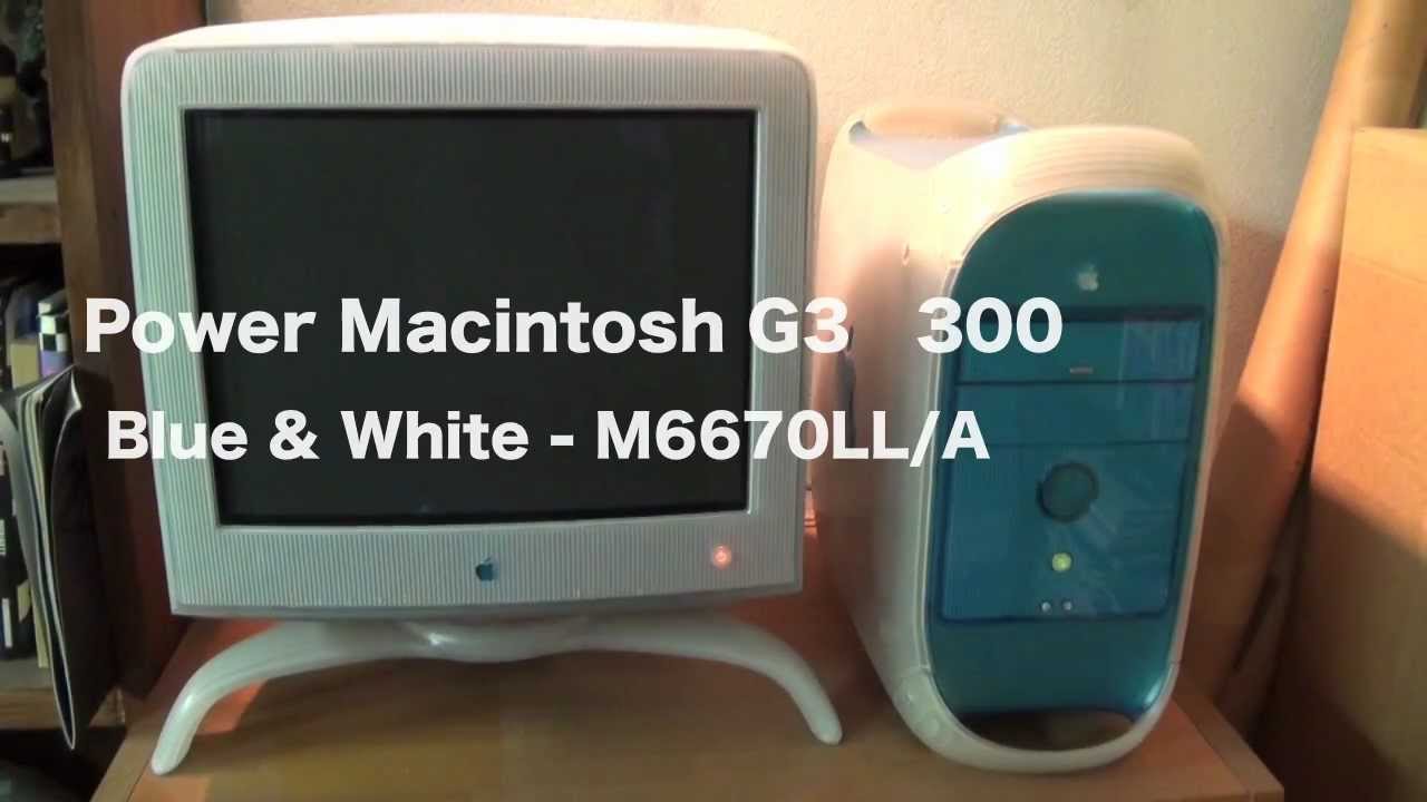 Power Macintosh G3 B&W Apple Mac Steve Jobs - YouTube