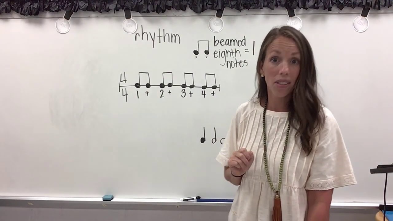 Beamed Eighth Notes - YouTube