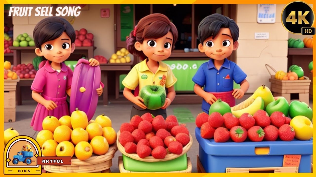 Sell Fruit Song For Kids | Artful Animations - YouTube