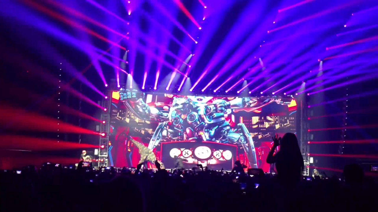 Excision Harambe fighting T Rex - YouTube