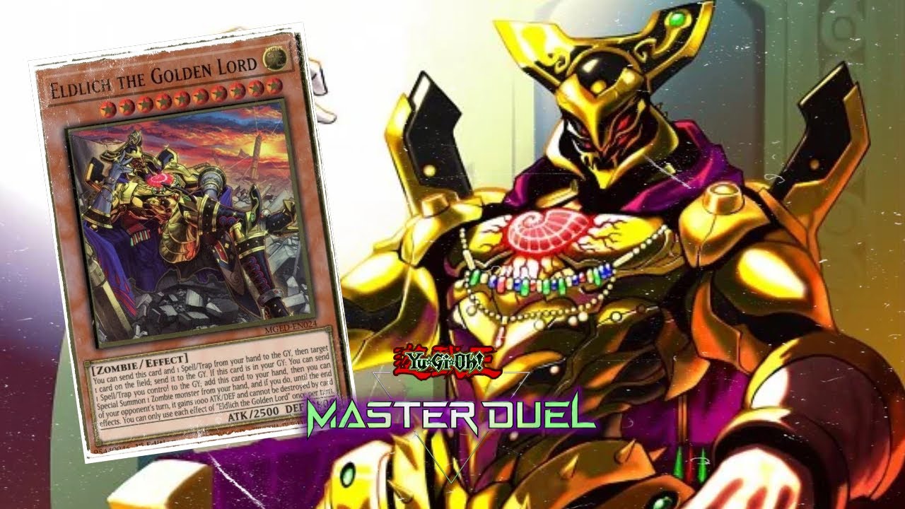 The Best Eldlich Deck! - Making EVERYONE RAGE QUIT! | Yu-Gi-Oh Master ...