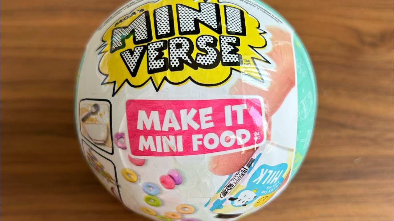 Mini Verse Make It Mini Food - YouTube