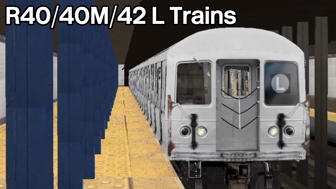 R40/40M/42 Cars on the L Line (1998)(Hmmsim 2) - YouTube