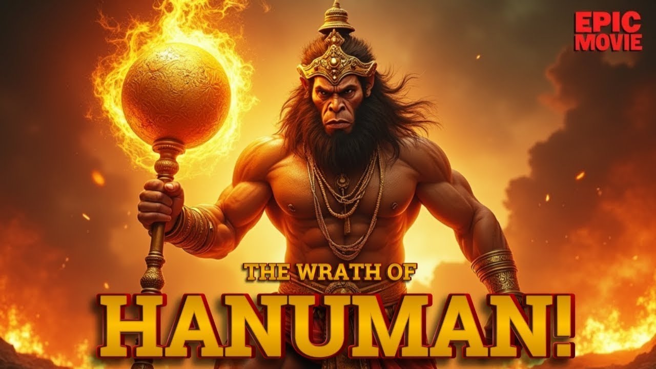 Hanuman Takes on the Dark Lord Ahiravan | AI EPIC Movie - YouTube