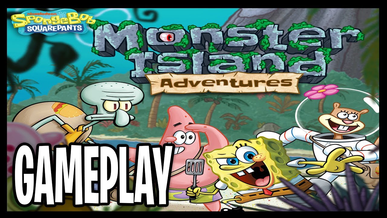 Nickelodeon Spongebob Squarepants Monster Island Adventures! Gameplay ...