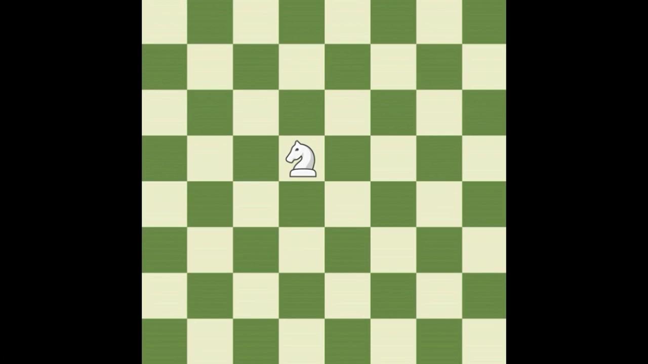 Hvordan hesten kan gå i sjakk. - YouTube