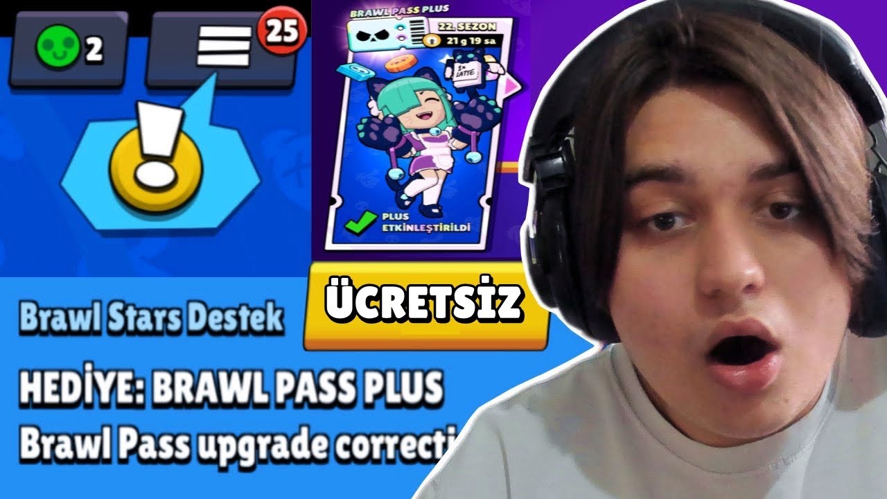 SUPERCELL'DEN BEDAVA BRAWL PASS PLUS HEDİYESİ! (Size Geldi Mi?) - Brawl ...