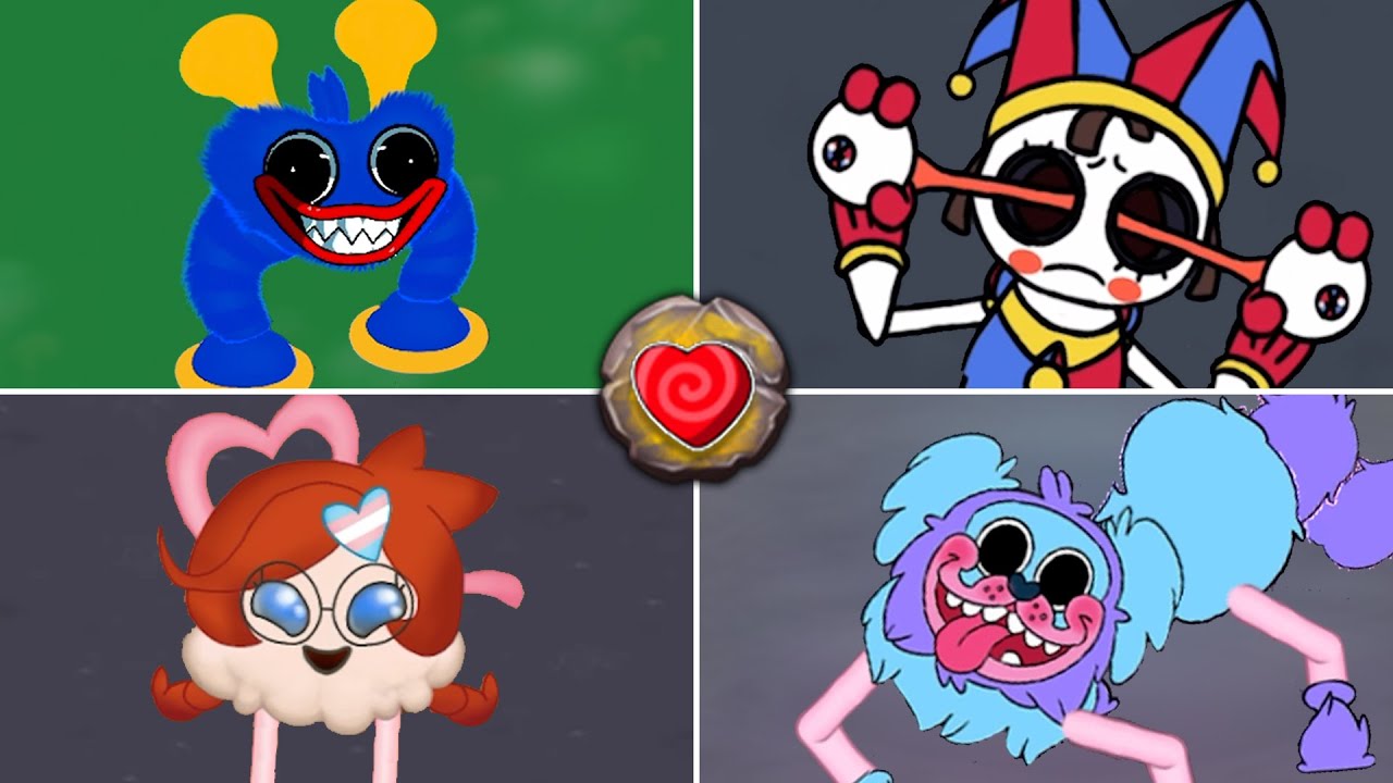 Monsters Makeovers: Poppy Playtime, Pomi Mod, v.v. (My Singing Monsters ...
