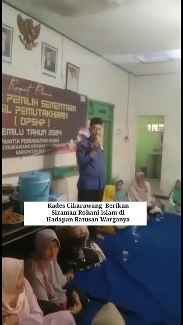 KadesCikarwang Berikan Ceramah Siraman Rohani Islam Rutin Setiap Bulan ...