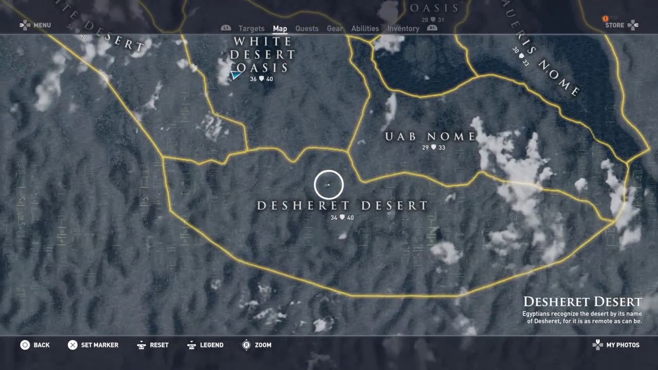 AC Origins Map - YouTube