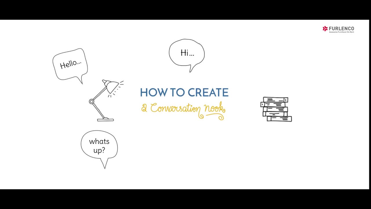How to create a conversation nook - YouTube