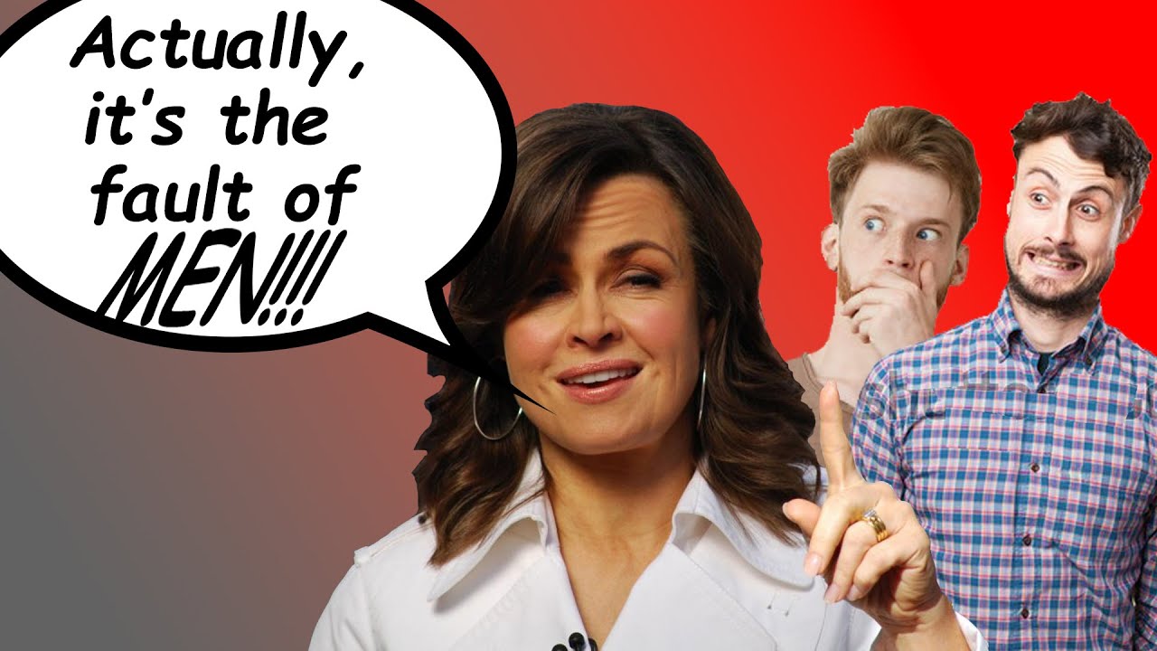 AUSTRALIAN Talk Show Host BLAMES All Men for VIOLENCE! - YouTube