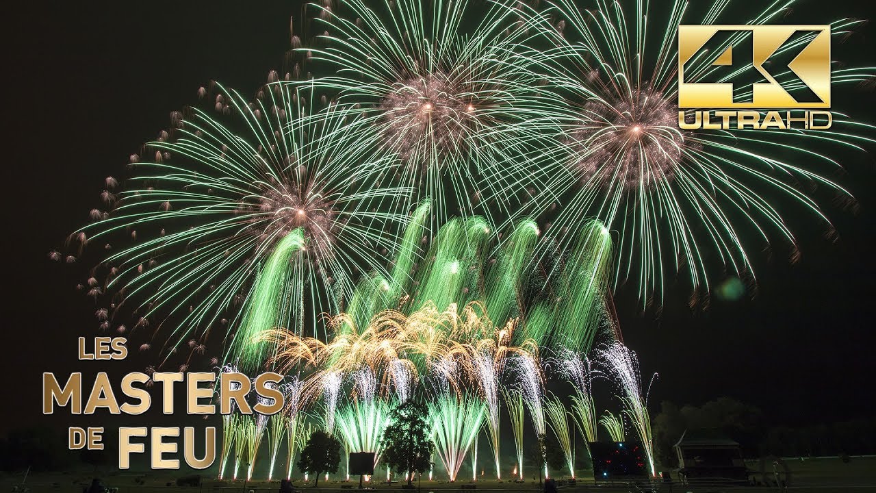 ⁽⁴ᴷ⁾ Les Masters de Feu 2018: Grand Final - France - Fireworks - Feu d ...